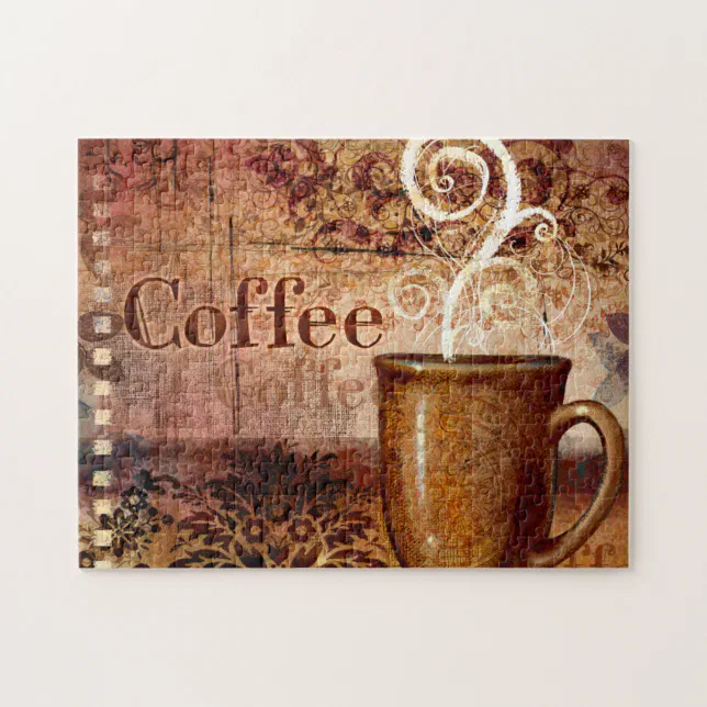 Coffee Jigsaw Puzzle | Zazzle