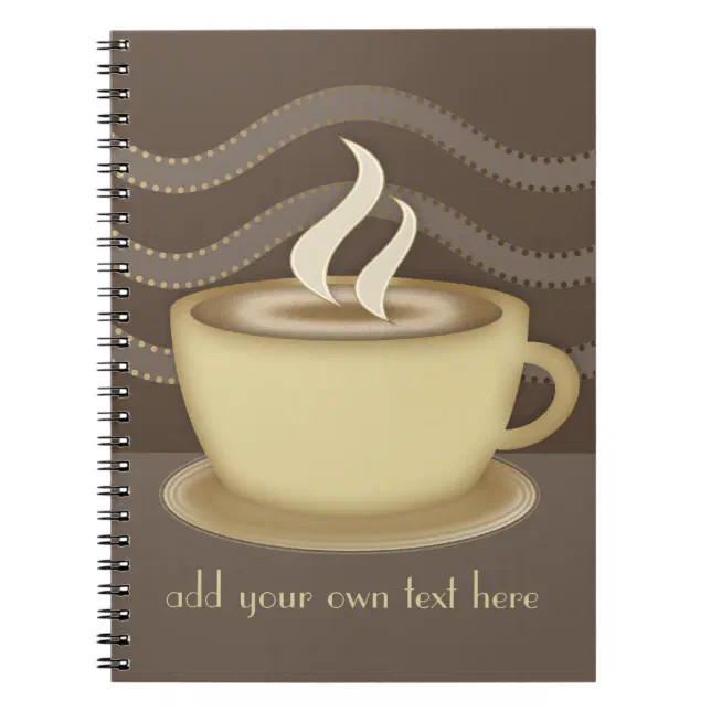 Coffee Lovers Notebook | Zazzle
