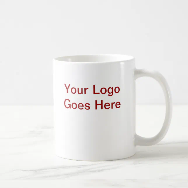 Coffee Mugs with Logo | Zazzle