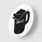 Coffee Pot Wall Clock | Zazzle