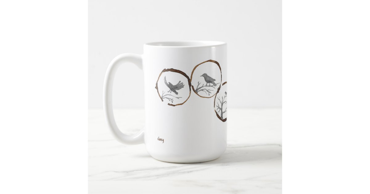 Coffee Ring Crow Portal Coffee Mug | Zazzle