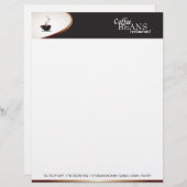Coffee Shop Letterhead | Zazzle