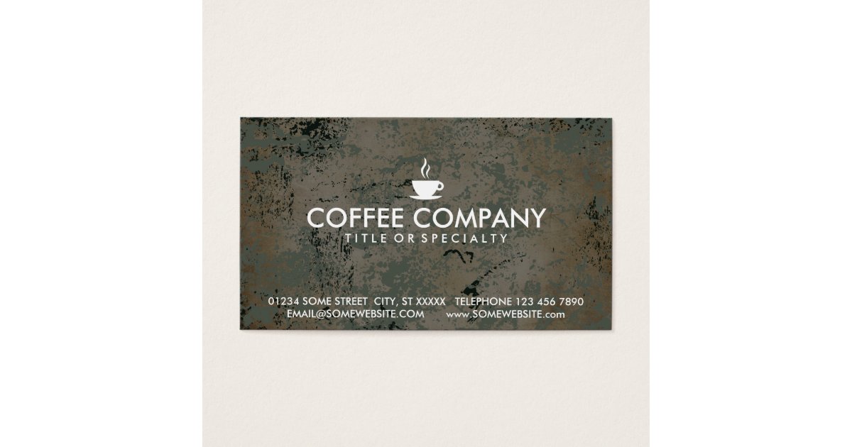 coffee stamp card | Zazzle