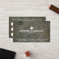 coffee stamp card | Zazzle