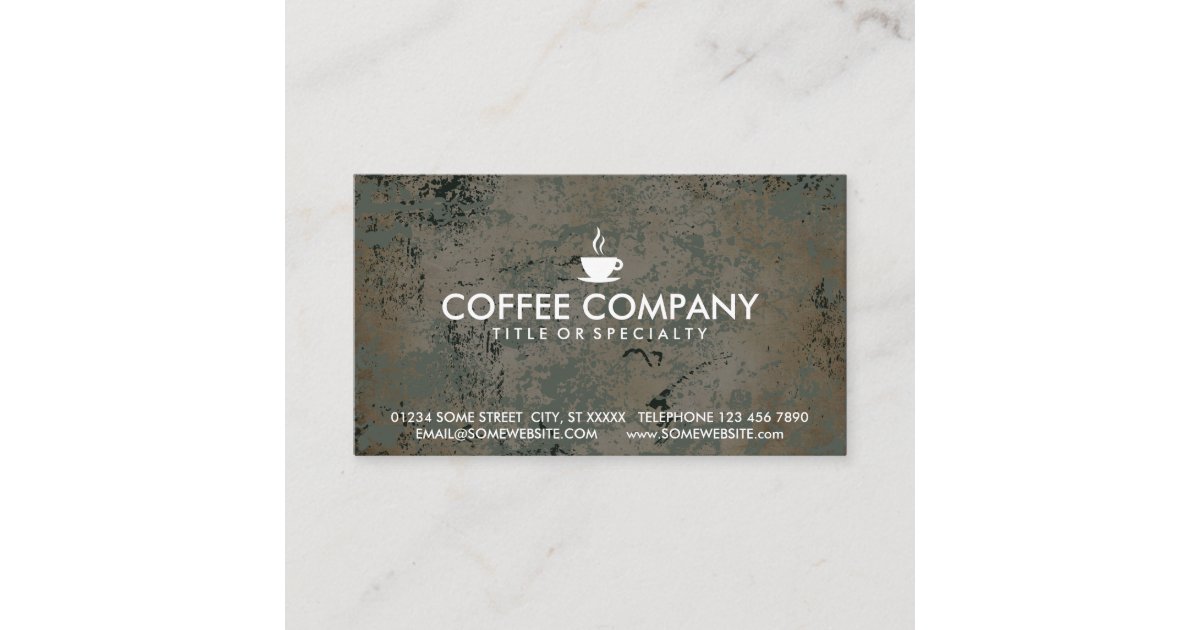 coffee stamp card | Zazzle
