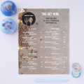 Coffee Theme Restaurant Take Out Menu with QR Code Flyer | Zazzle