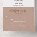 Coffee themed wedding invitation design | Zazzle
