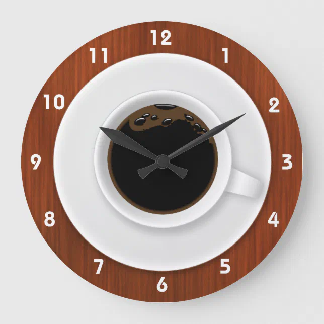 Coffee Time Clocks | Zazzle