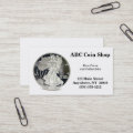 Coin Business Card | Zazzle