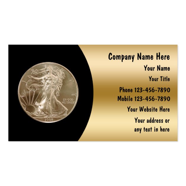 Coin Collector Business cards