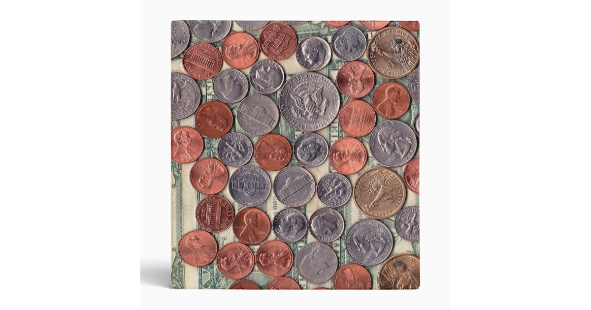 Coins and Currency Binder | Zazzle