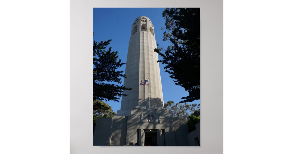 Coit Tower, San Francisco Poster | Zazzle