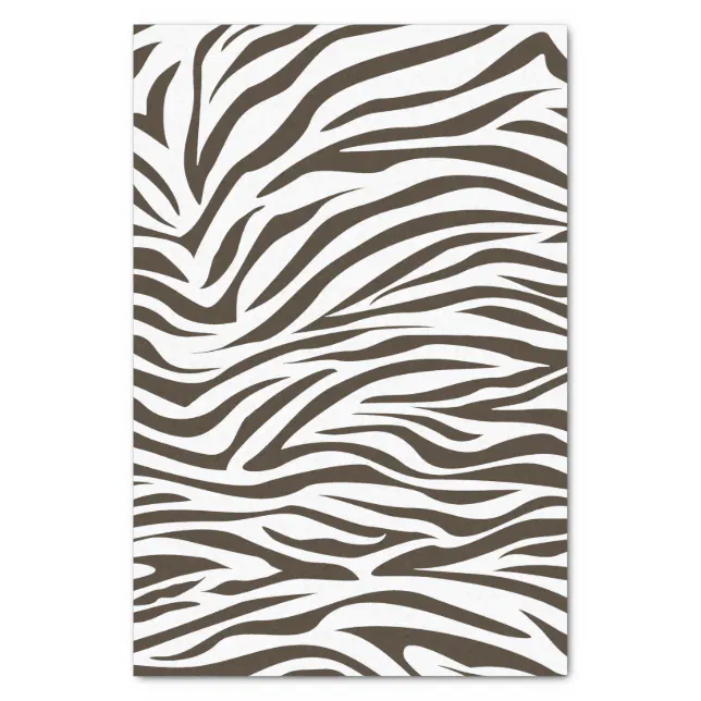 Cola Safari Zebra Tissue Paper | Zazzle