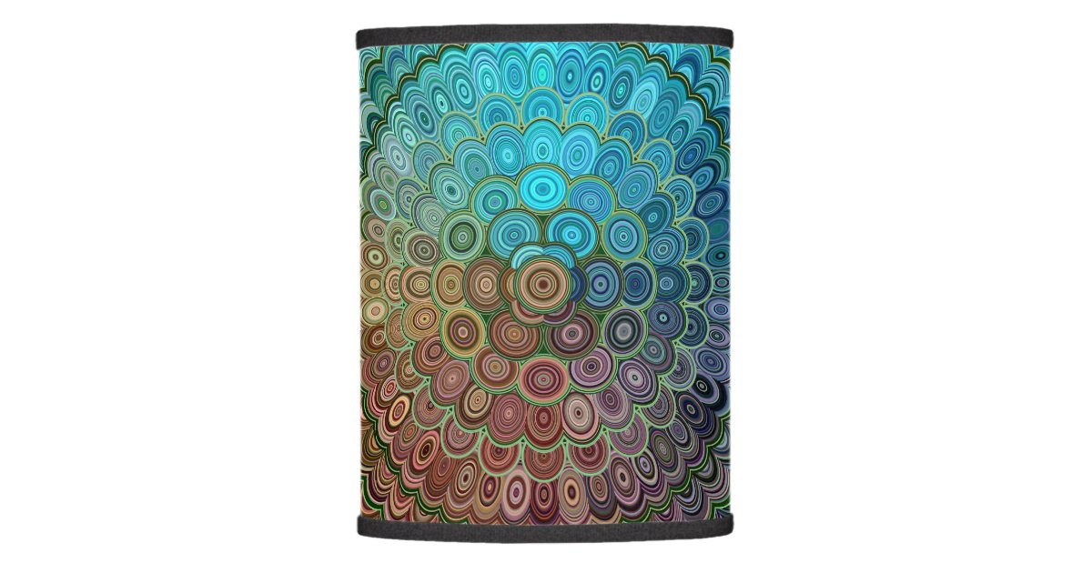 Cold Metal Flower Mandala Lamp Shade | Zazzle