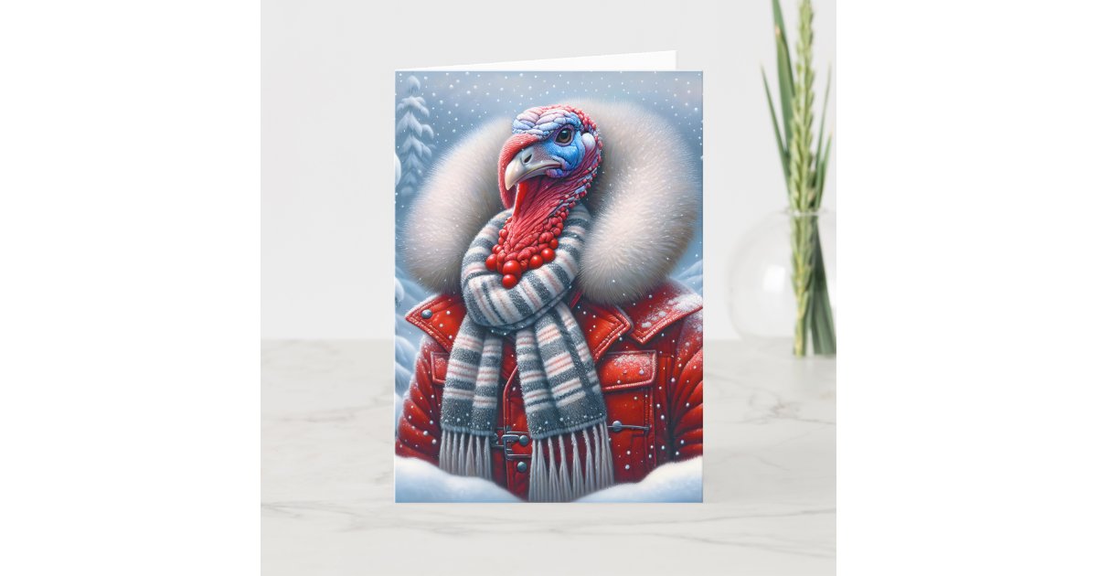 Cold Turkey Birthday Card | Zazzle