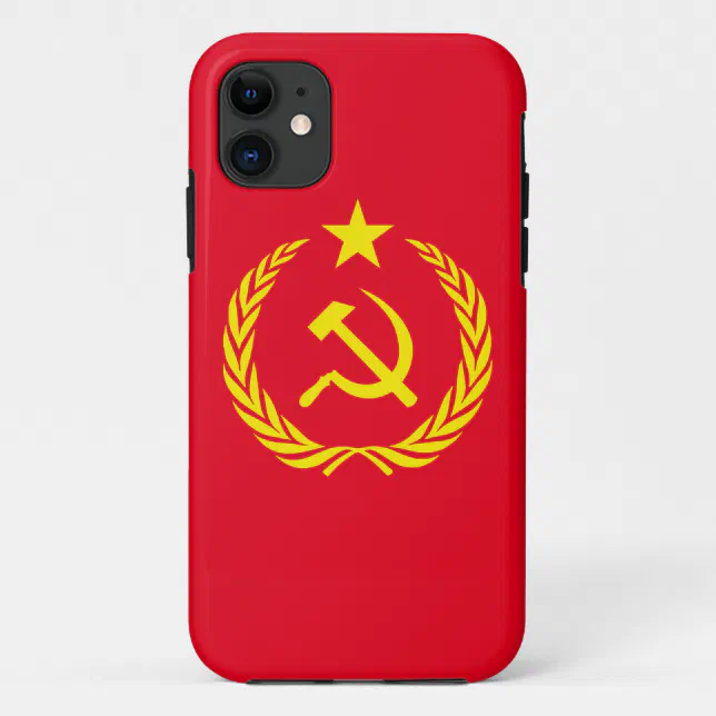 Cold War Communist Flag iPhone 5/5S - SE Case | Zazzle