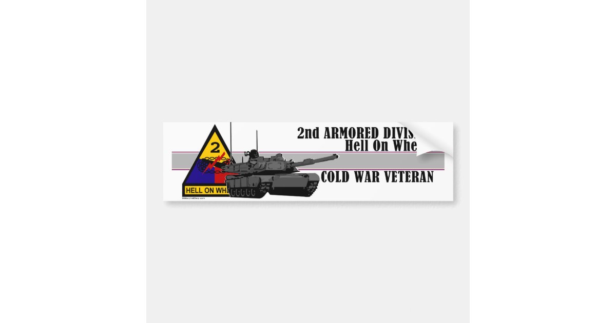 Cold War Veteran Bumper Sticker | Zazzle