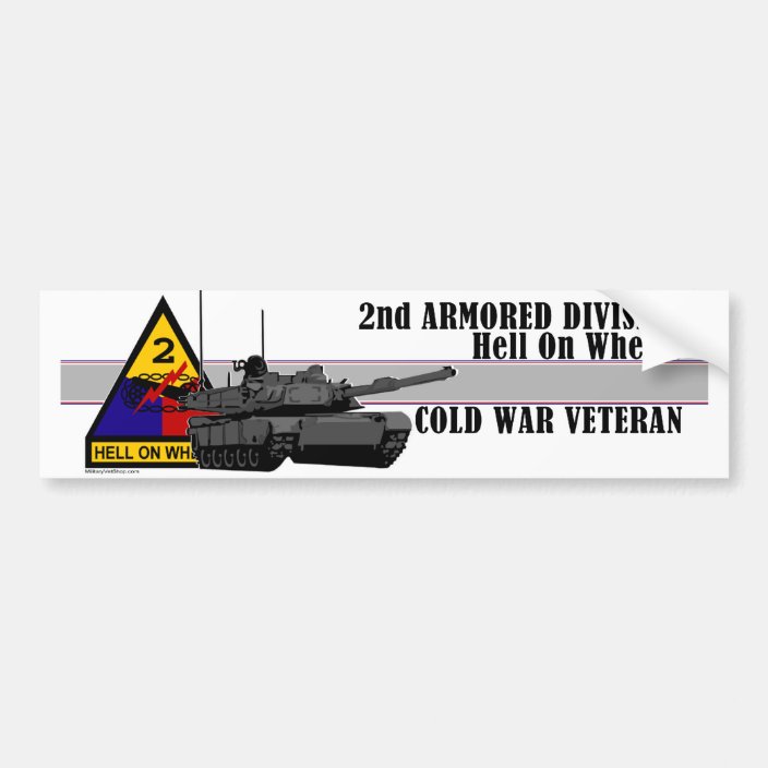 Cold War Veteran Bumper Sticker | Zazzle.com