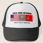 Cold War Veteran Trucker Hat | Zazzle.com