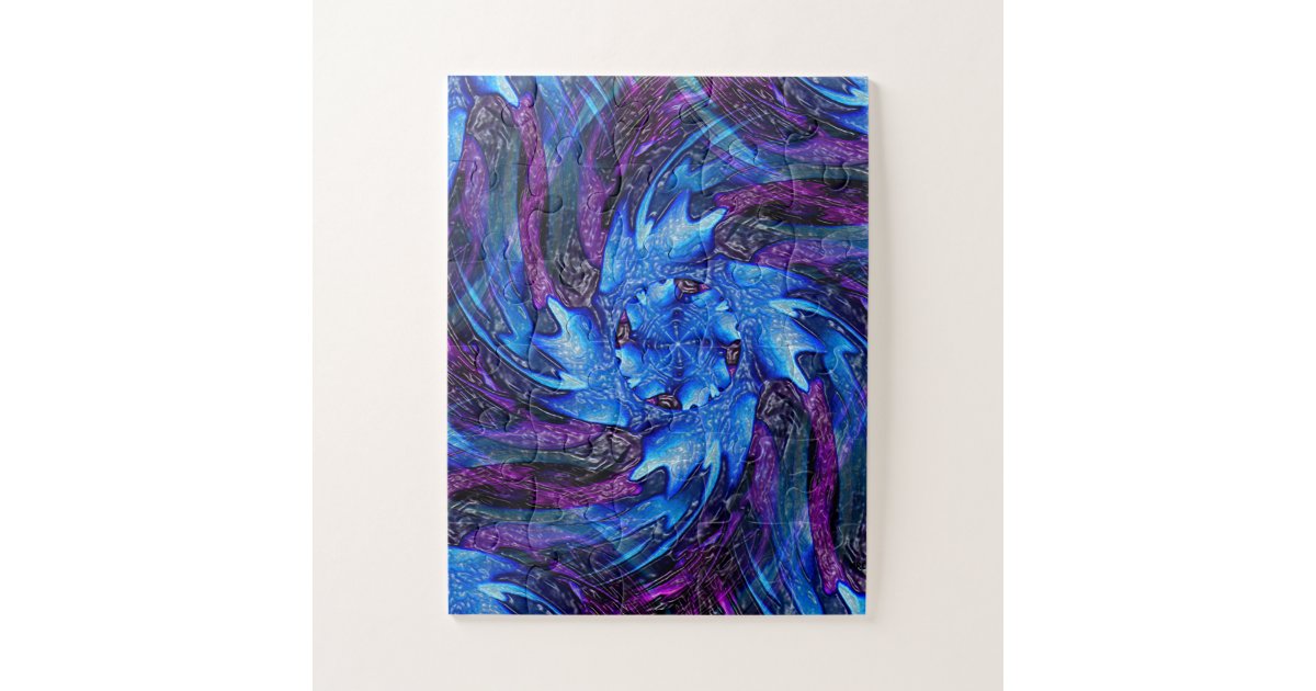 Cold Wintry Storm.... Jigsaw Puzzle | Zazzle