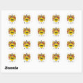 COLE FAMILY CREST - COLE COAT OF ARMS CLASSIC ROUND STICKER | Zazzle