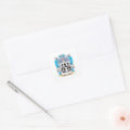Coleman Coat of Arms - Family Crest Square Sticker | Zazzle