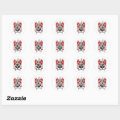 COLEMAN FAMILY CREST - COLEMAN COAT OF ARMS CLASSIC ROUND STICKER | Zazzle