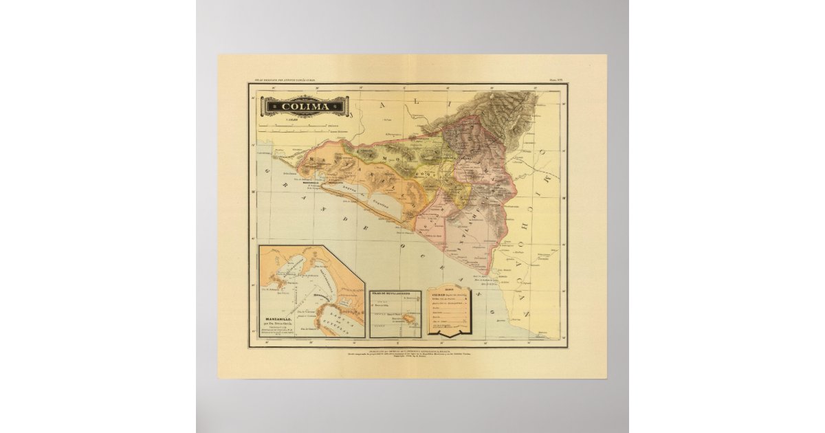 Colima Poster | Zazzle