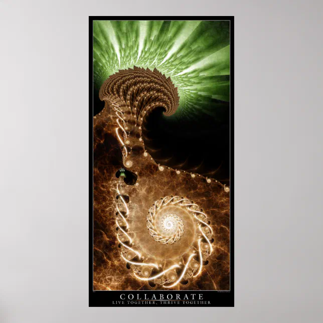 Collaborate Poster | Zazzle