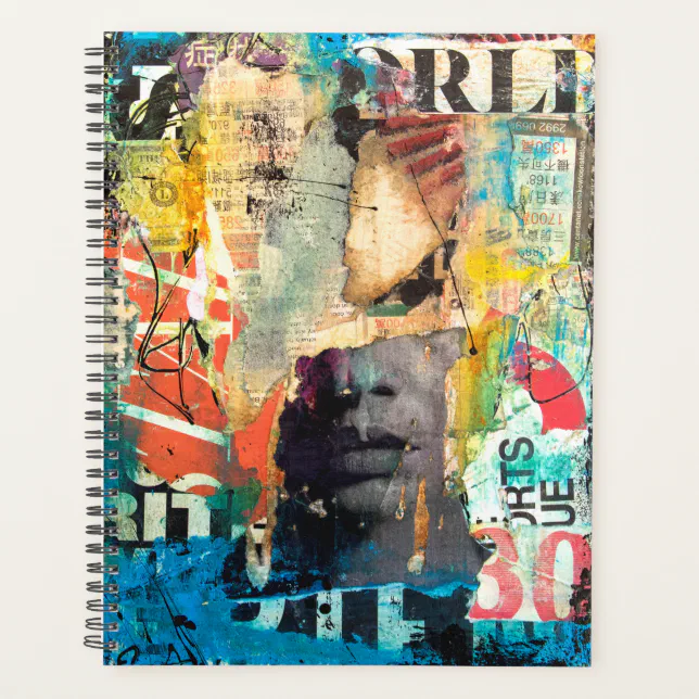 Collage Head Planner | Zazzle