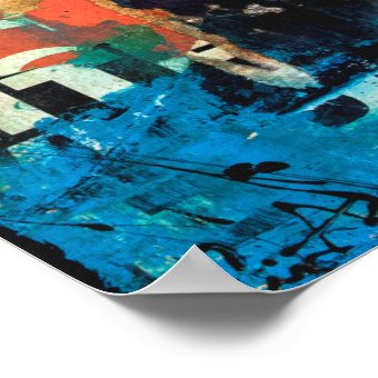 Collage Head Poster | Zazzle