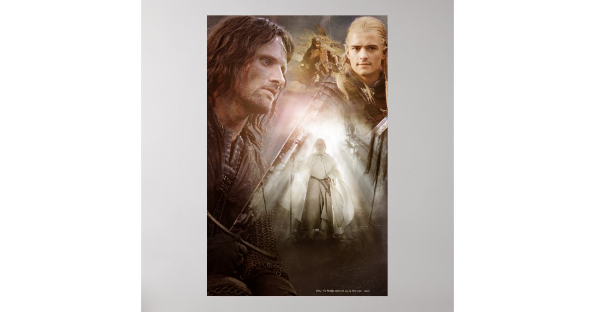 Collage of Characters Poster | Zazzle