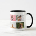 Collage Photos Images Sublimation Personalized Mug | Zazzle
