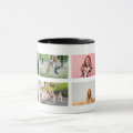 Collage Photos Images Sublimation Personalized Mug | Zazzle