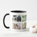 Collage Photos Images Sublimation Personalized Mug | Zazzle