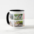 Collage Photos Images Sublimation Personalized Mug | Zazzle