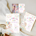 Magical Unicorn Rainbow Birthday Thank You Gift Tags | Zazzle