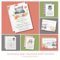 Cute Raccoon Find the Guest Baby Shower Bingo Game | Zazzle