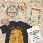 Ancient Egypt Egyptian Graphics Collage Thank You Card | Zazzle
