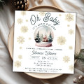 Baby It's Cold Outside Winter Snow Baby Shower Invitation | Zazzle