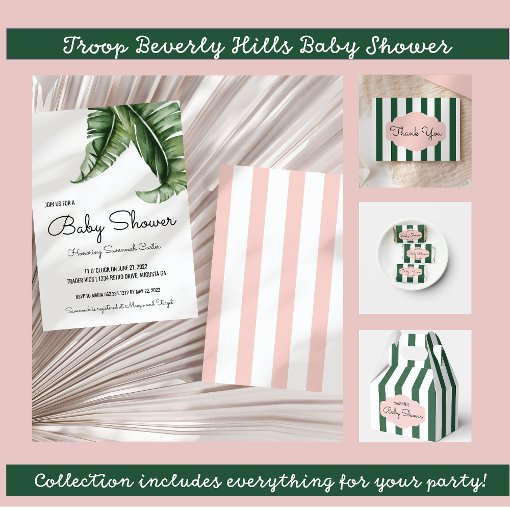Troop Beverly Hills Theme Baby Shower Game | Zazzle