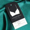 Lingerie Boutique Clothing Label Price Hang Tag | Zazzle