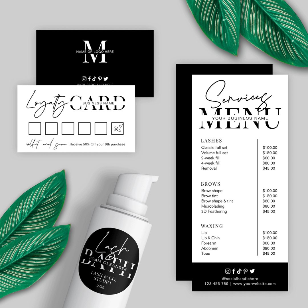 Minimalist Voucher Script Logo Gift Certificate | Zazzle
