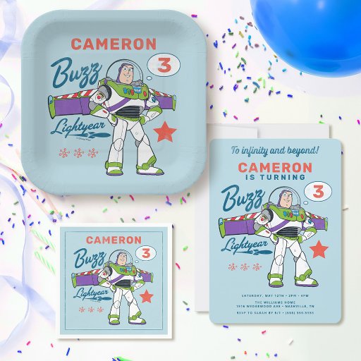 Buzz Lightyear | To Infinity and Beyond Birthday Card | Zazzle