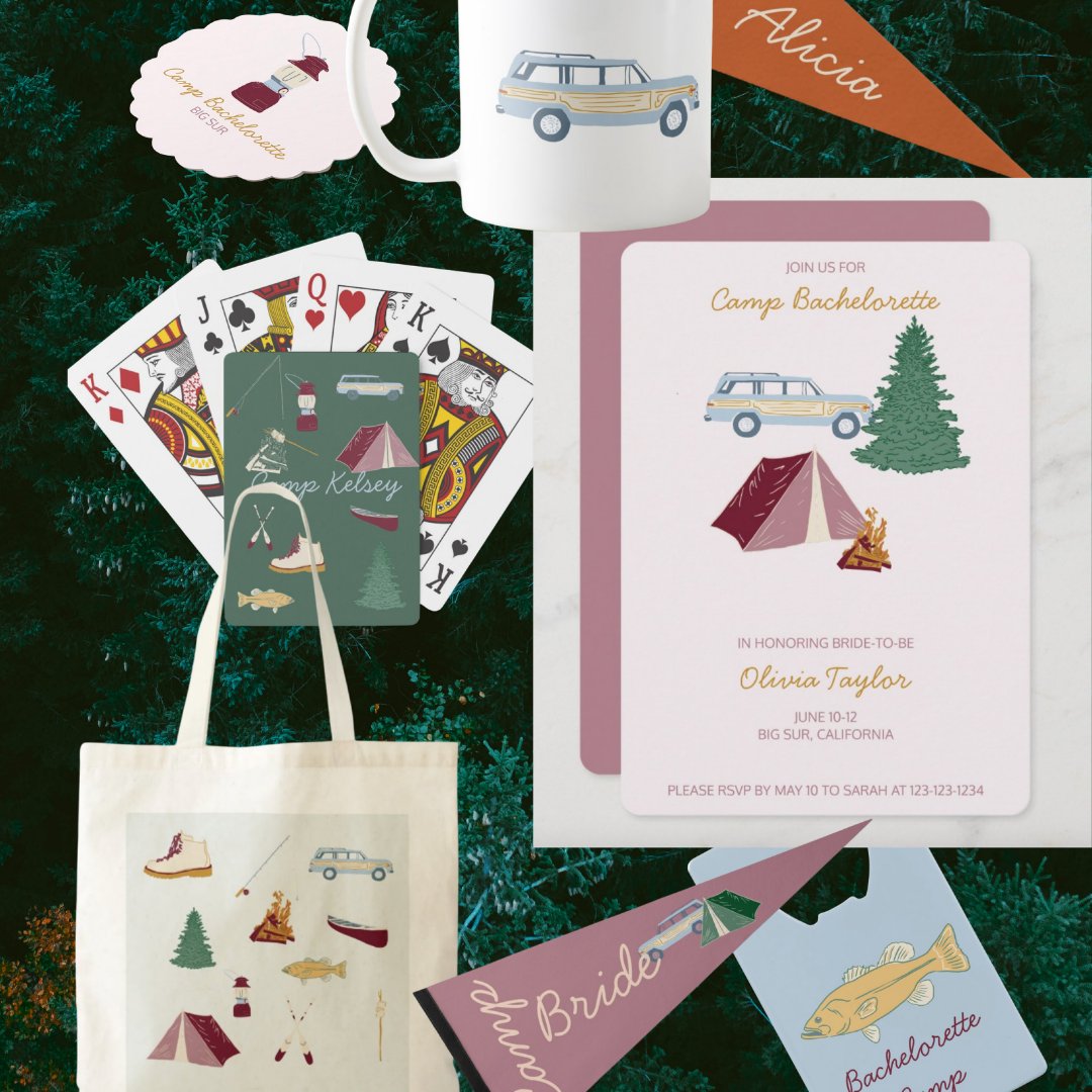 Camping Cards | Zazzle
