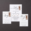 Brown Cavapoo puppy Wedding Photo Invitation | Zazzle