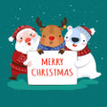 Cute Christmas Postcard | Zazzle