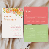 Citrus Watercolor Bridal Shower Invitation | Zazzle