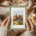 Classic Christmas Family Seven Photo Collage Holiday Card | Zazzle