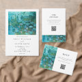 Claude Monet Water Lilies Wedding Invitation | Zazzle